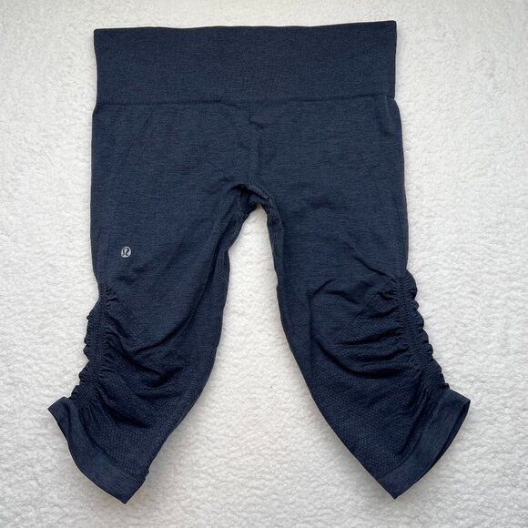 lululemon athletica | Pants & Jumpsuits | Lululemon In The Flow Crop Ii ...